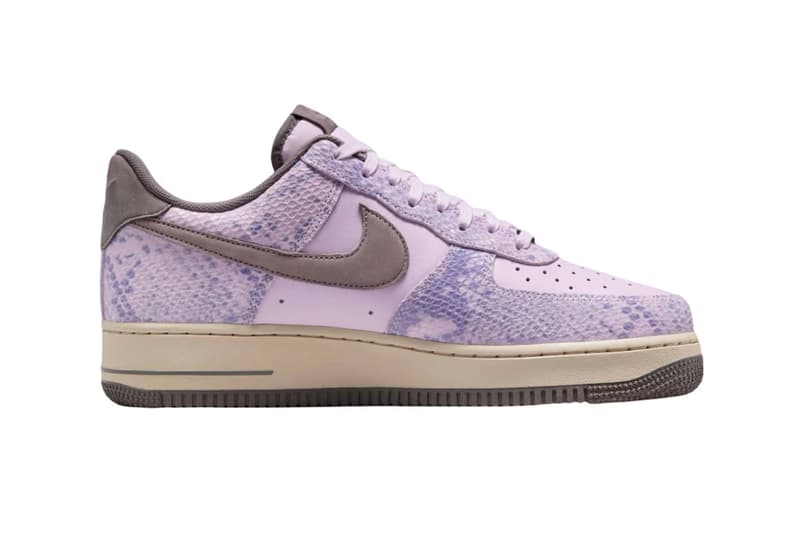 Nike AF1 Purple Snake Release Info | Hypebeast
