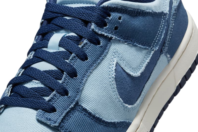 Nike Dunk Low Blue Denim Corduroy HF3141-400 Release | Hypebeast