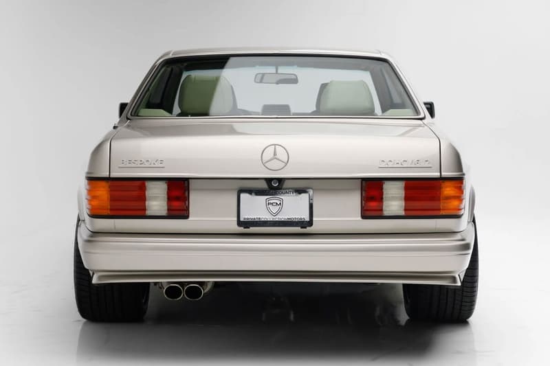 Mercedes Benz 560SEC 6 Speed Auction Info | Hypebeast