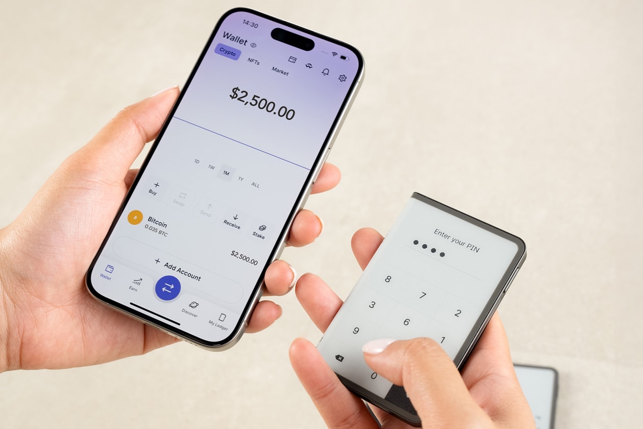 Unboxing: The Ledger Stax Crypto Wallet | Hypebeast