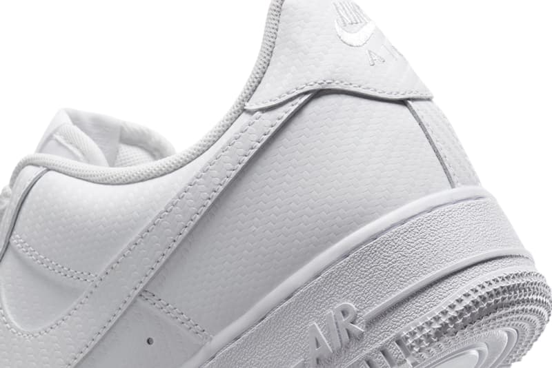 Nike Air Force 1 Low White Carbon Fiber HF2886-100 Info | Hypebeast