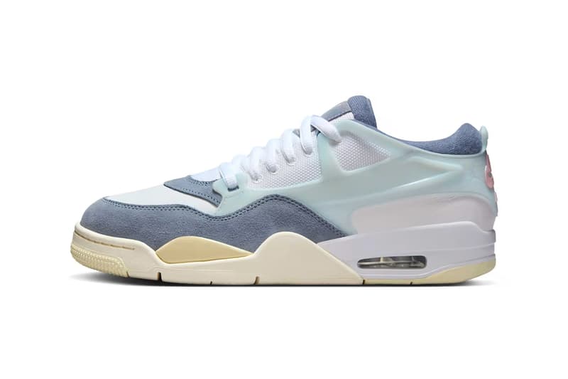 Official Look Air Jordan 4 RM "Diffused Blue/Ashen Slate" | Hypebeast
