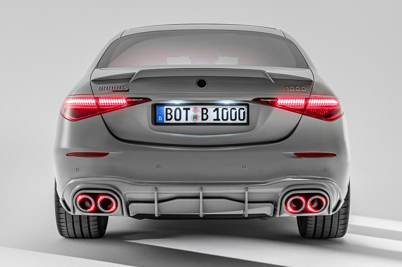 BRABUS 1000 ALL GRAY Mercedes S 63 E Performance | Hypebeast