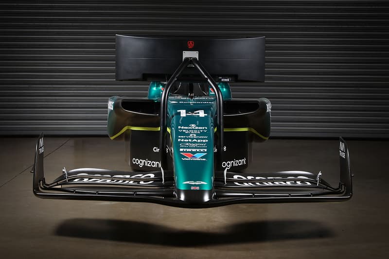 F1 Authentics x Aston Martin Aramco Simulator | Hypebeast