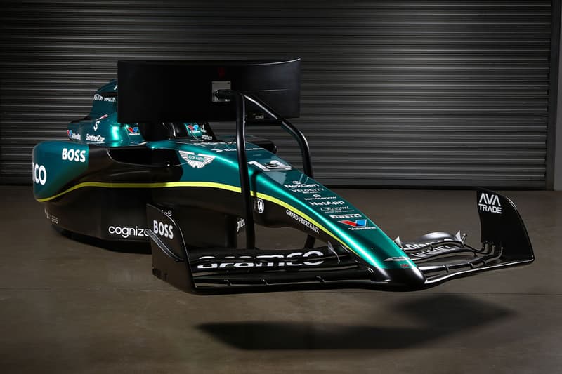 F1 Authentics x Aston Martin Aramco Simulator | Hypebeast