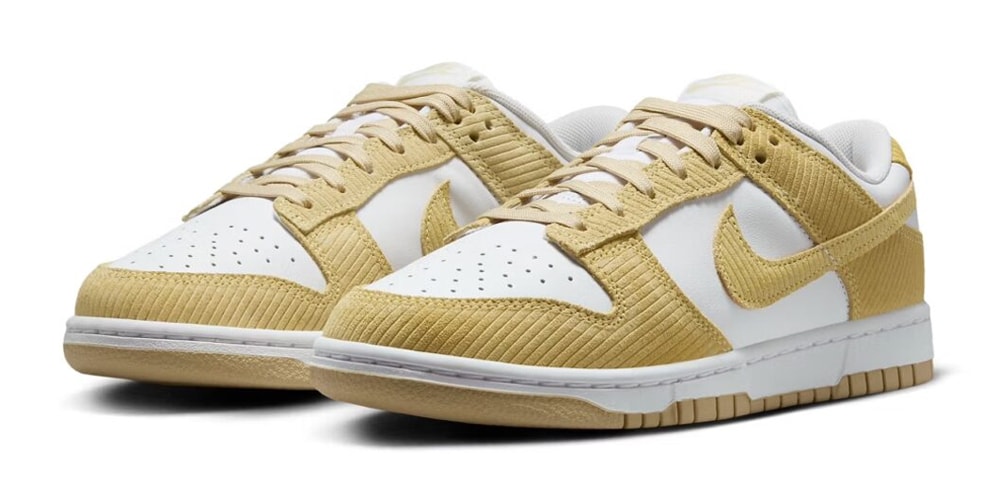 Nike Dunk Low “Yellow Corduroy” Release Info | Hypebeast