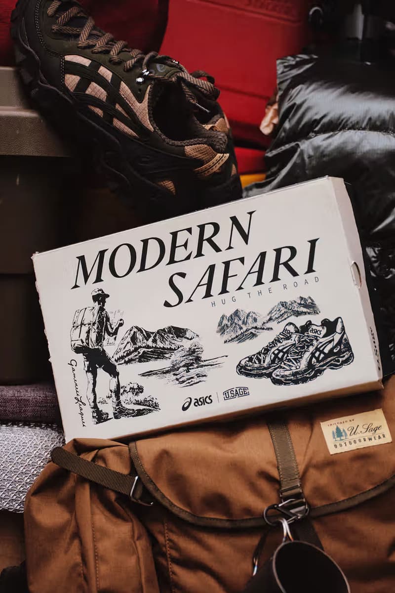 U.Sage ASICS FW24 GEL-Pickax “Modern Safari” | Hypebeast