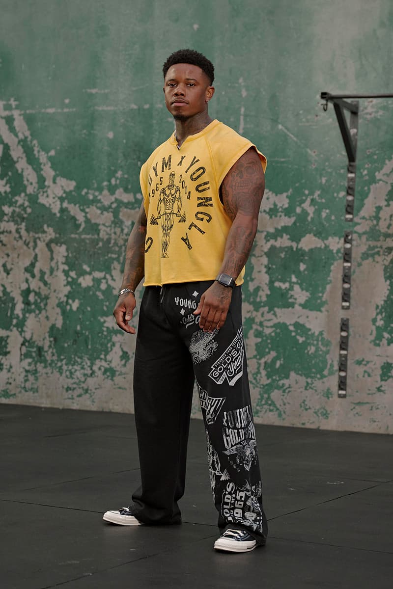 YoungLA and Gold's Gym Apparel Collaboration | Hypebeast