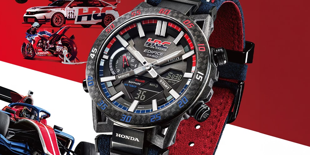 Casio x Honda Racing Edifice ECB2000HR-1A Collab | Hypebeast