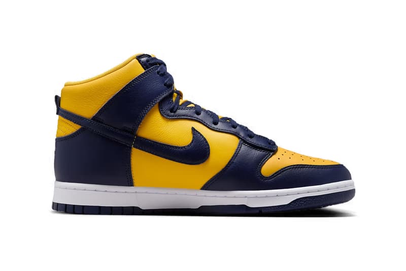 Nike Dunk High “Michigan” Release Info | Hypebeast