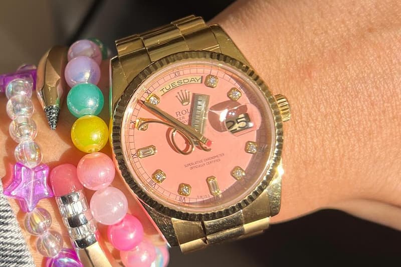 Nadine Ghosn Wristcheck Elevate Rolex Customizable Stationery Hands | Hypebeast