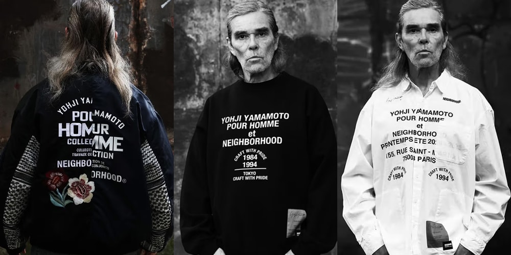 Yohji Yamamoto POUR HOMME x NEIGHBORHOOD FW24 Collab | Hypebeast