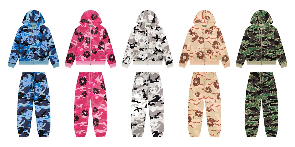 Denim Tears Drops Camo Cotton Wreath Collection | Hypebeast