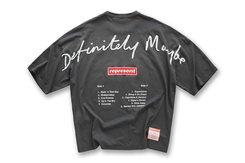 Oasis x Represent 'Live Forever' Collection Release Info | Hypebeast