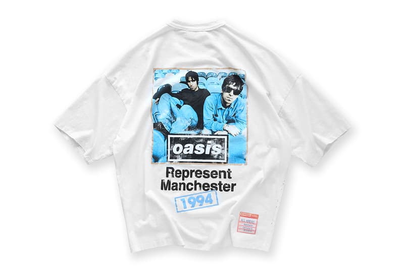 Oasis x Represent 'Live Forever' Collection Release Info | Hypebeast