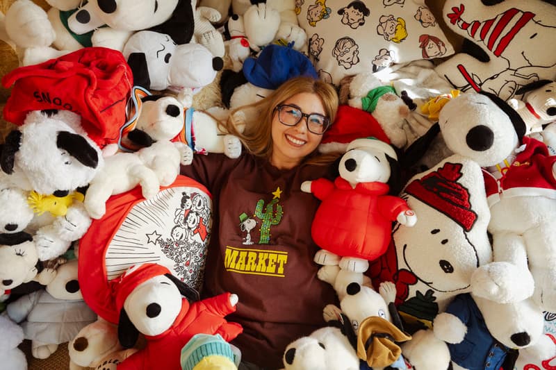 Snoopy Rocks a Puffer in the Market x Peanuts Capsule | Hypebeast