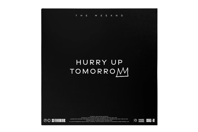 The Weeknd x Basquiat Hurry Up Tomorrow Vinyl | Hypebeast