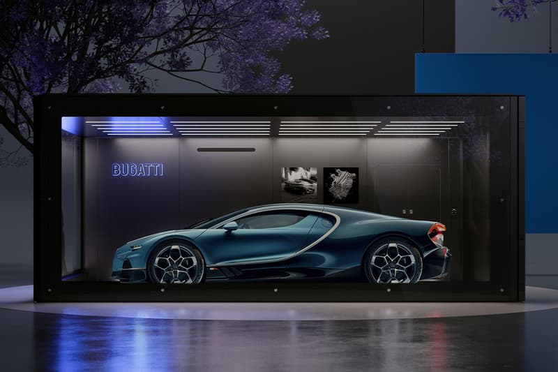 Bugatti x Fahrengold Vehicle Showcase Platform | Hypebeast