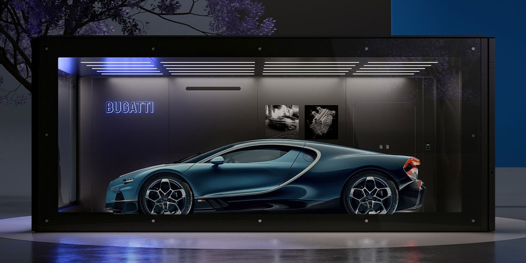 Bugatti x Fahrengold Vehicle Showcase Platform | Hypebeast