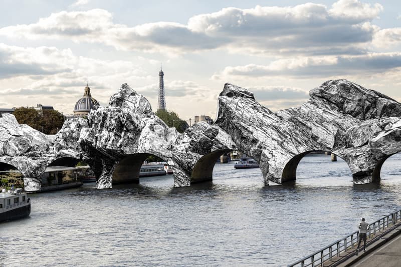JR Honors Christo and Jeanne-Claude with Paris Installation | Hypebeast