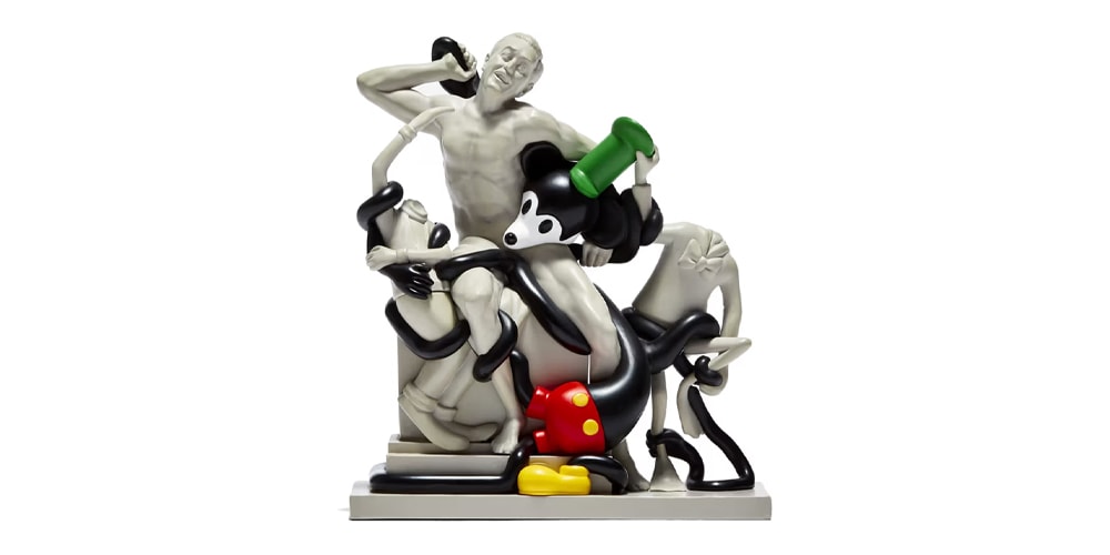 MSCHF 'Walt and His Sons' Mickey Mouse Sculpture | Hypebeast