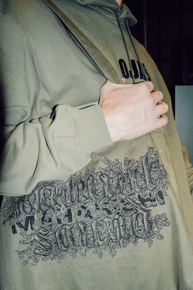 Maharishi x OJAS Unveil Olive-Hued Capsule | Hypebeast