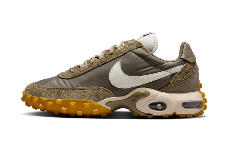 "Matte Olive" Coats the Nike Air Max Waffle Racer - Atlantic Travel