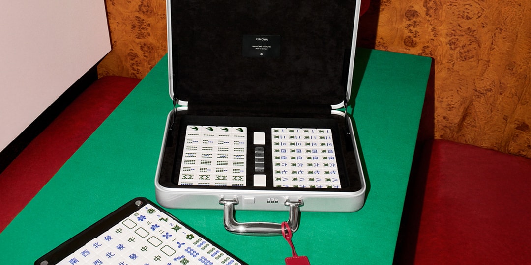 RIMOWA Limited Edition Mahjong Attache Holiday 2024 | Hypebeast