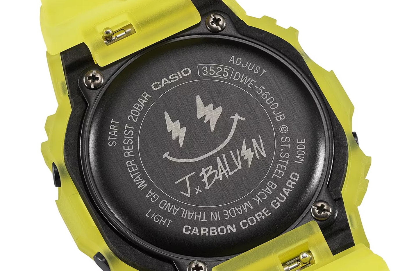Neue Uhr: Casio G-Shock x J Balvin DWE-5600JB-1A9 “Time Matters”