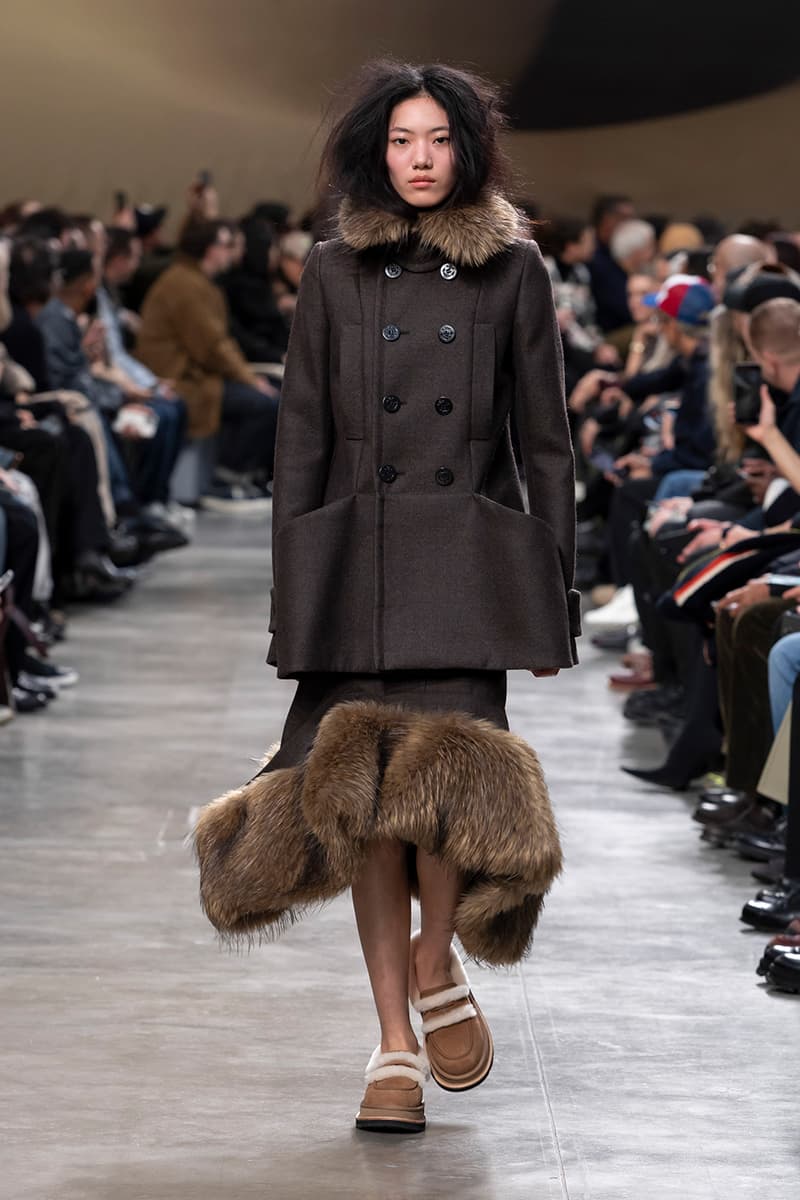 Sacai FW25 Paris Fashion Week UGG Carhartt WIP Collaboration | Hypebeast