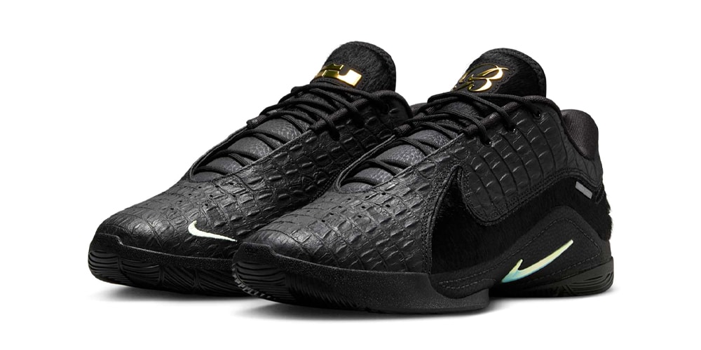 Nike LeBron 22 "Black Label" Release Date Info | Hypebeast