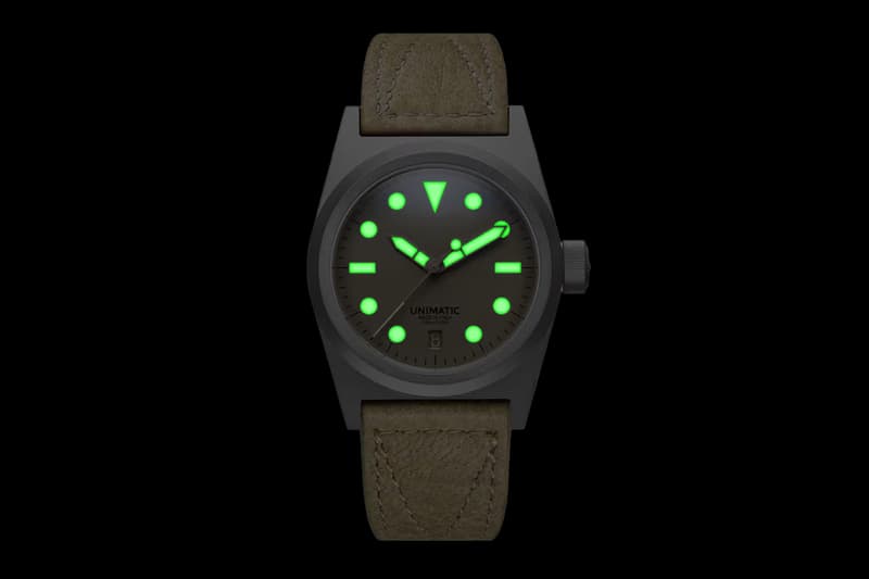 UNIMATIC Modello Due Watch with Titanium and Elk | Hypebeast