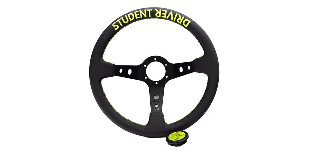 Student Driver x Renown SD Racing Steering Wheel | Hypebeast