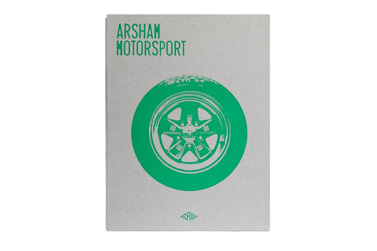 ERG x Daniel Arsham Arsham Motorsport Book Info | Hypebeast