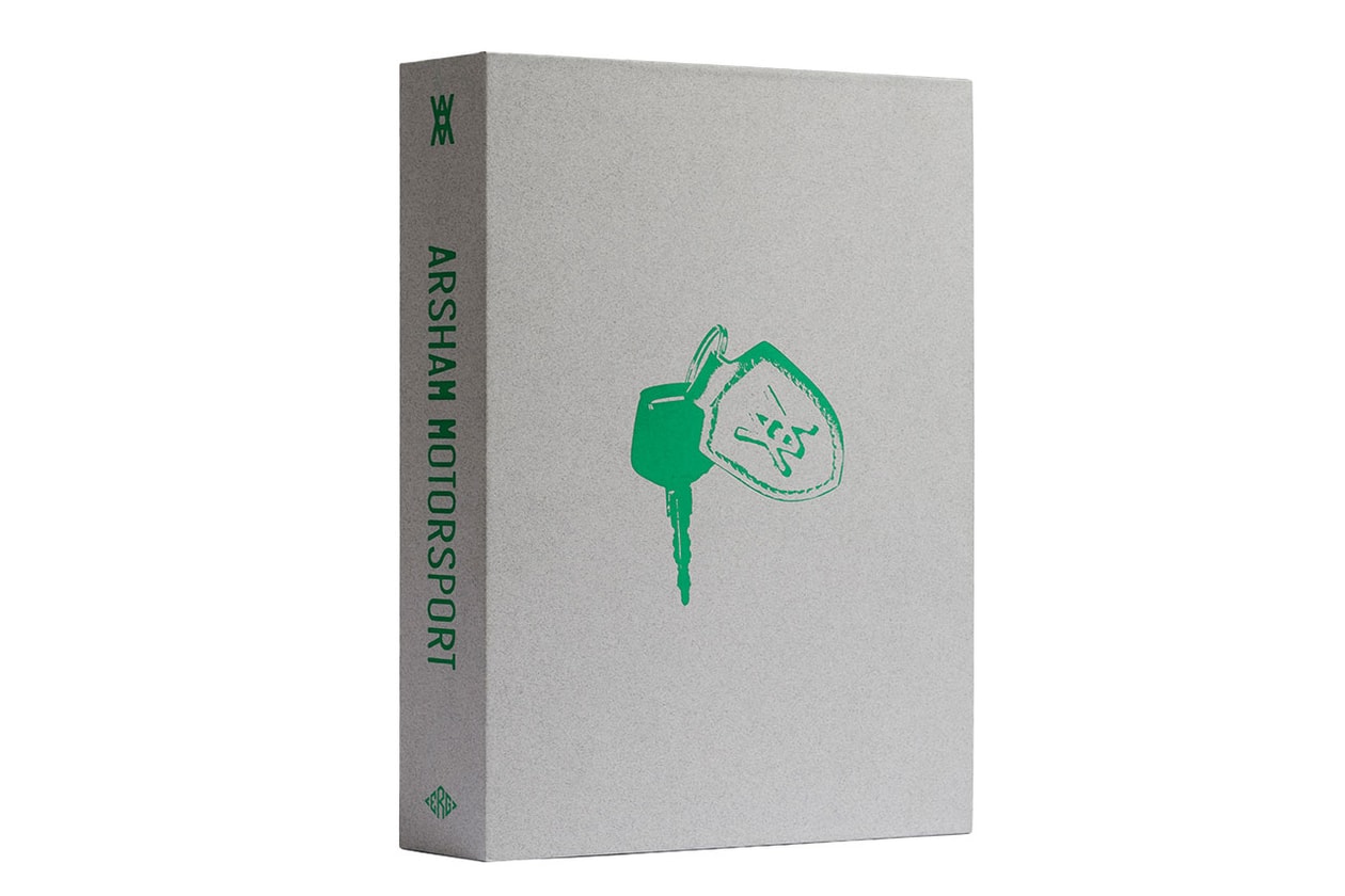 ERG x Daniel Arsham Arsham Motorsport Book Info | Hypebeast