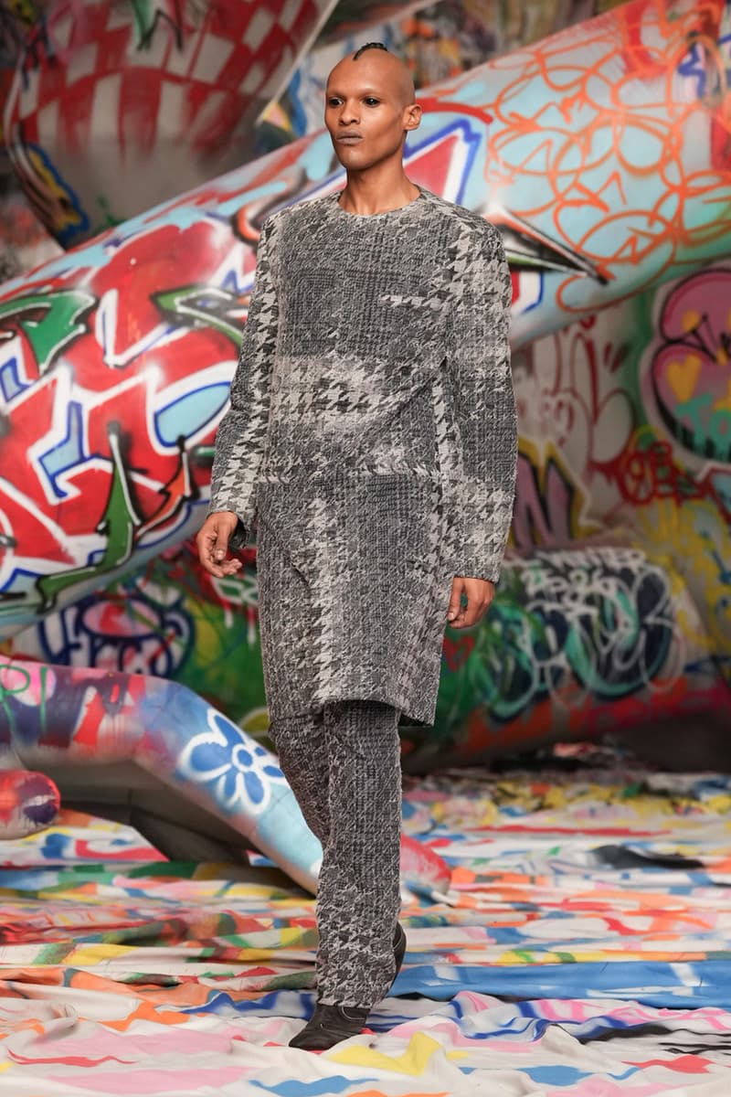 Diesel's Graffiti Filled Fall/Winter 2025 Runway | Hypebeast