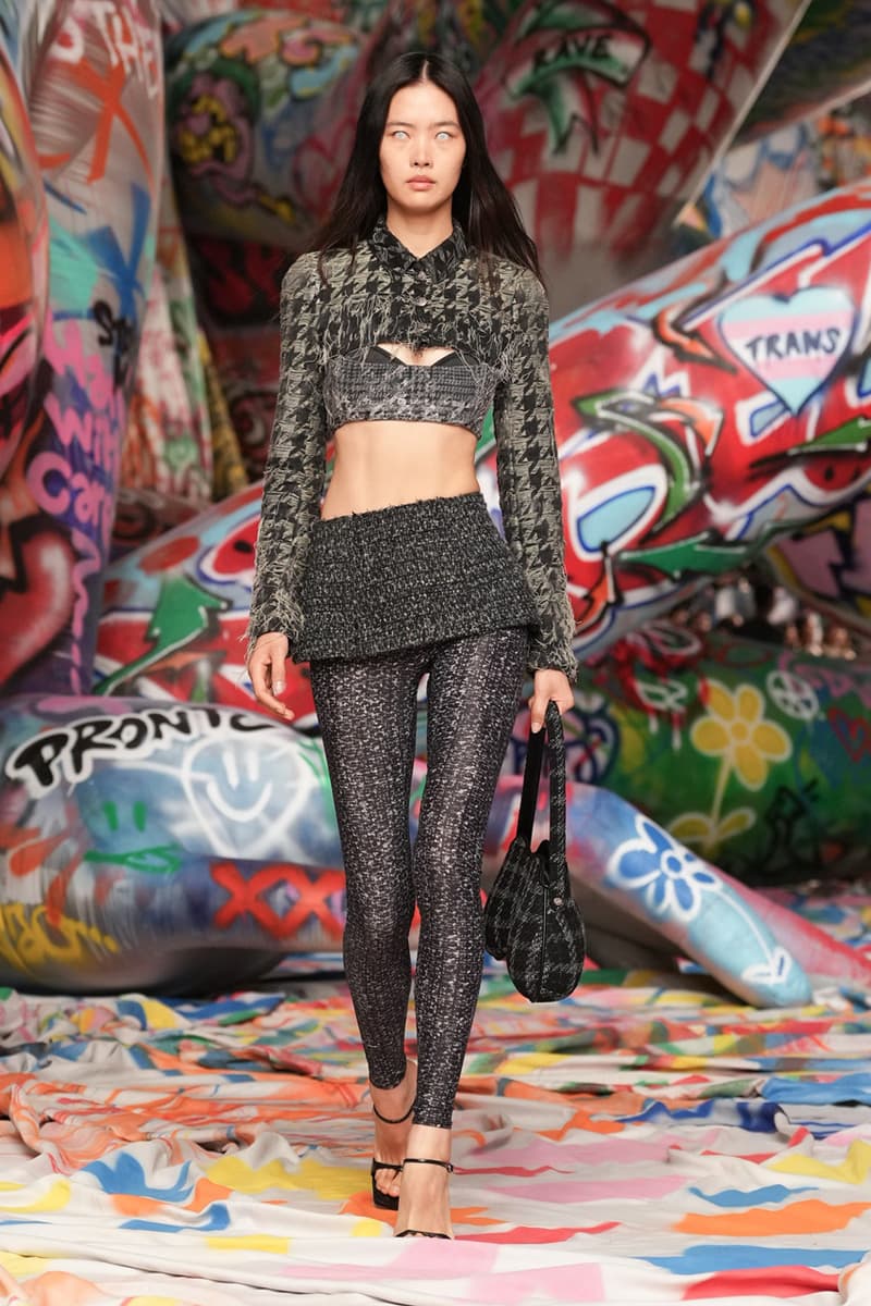 Diesel's Graffiti Filled Fall/Winter 2025 Runway | Hypebeast