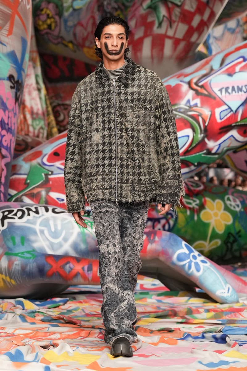 Diesel's Graffiti Filled Fall/Winter 2025 Runway | Hypebeast