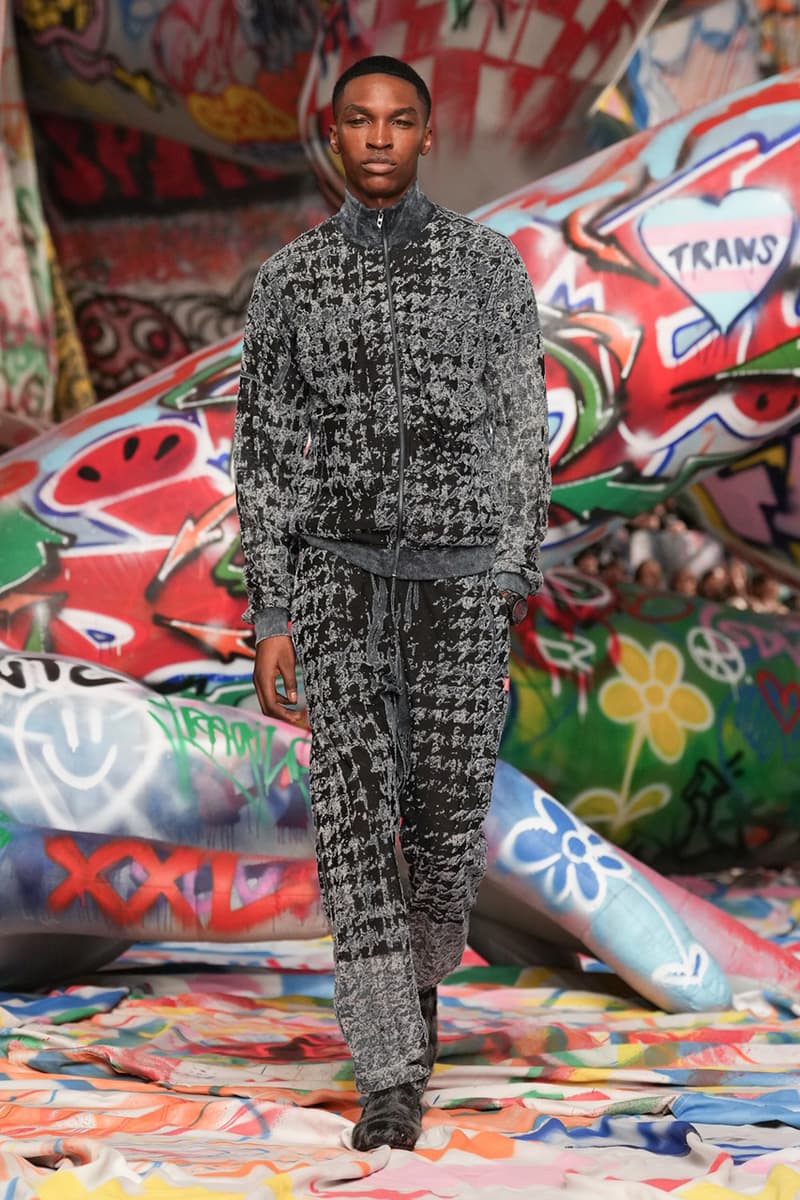 Diesel's Graffiti Filled Fall/Winter 2025 Runway | Hypebeast