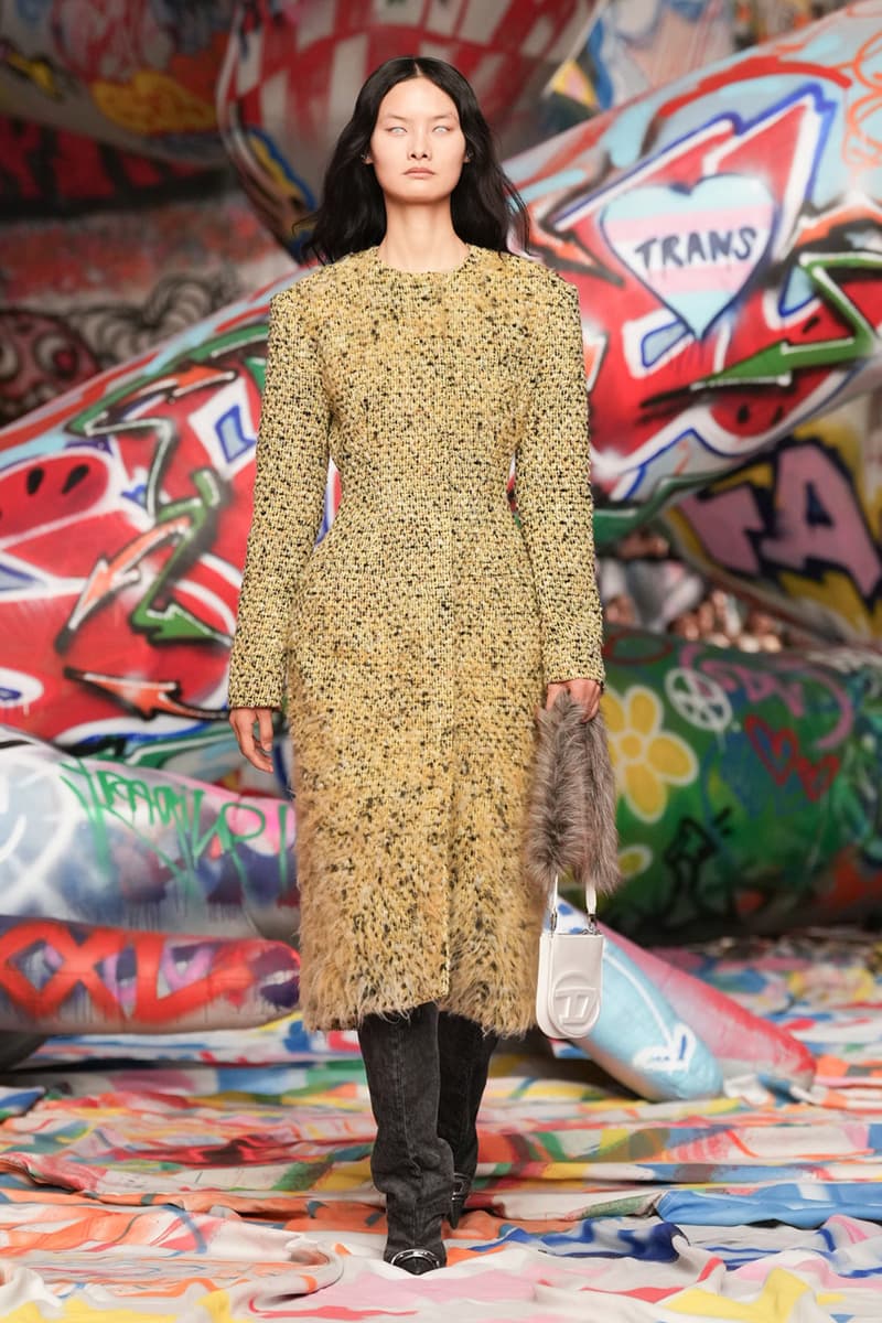 Diesel's Graffiti Filled Fall/Winter 2025 Runway | Hypebeast