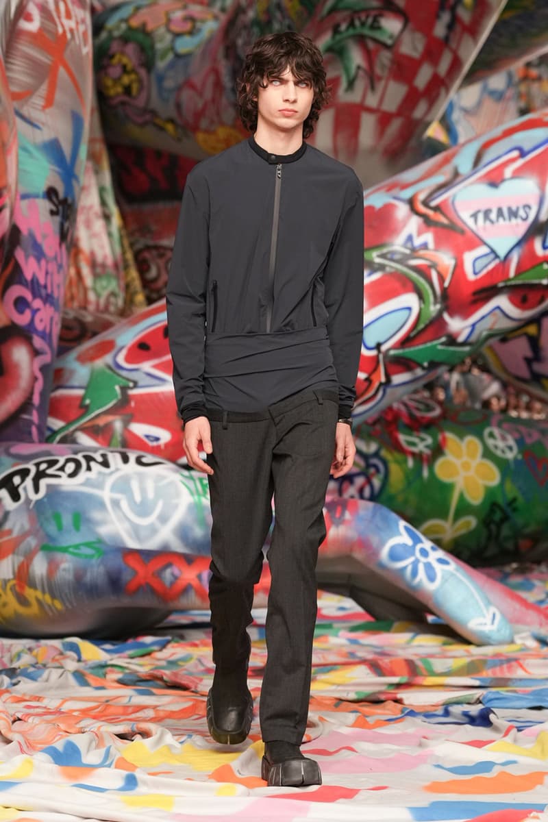Diesel's Graffiti Filled Fall/Winter 2025 Runway | Hypebeast