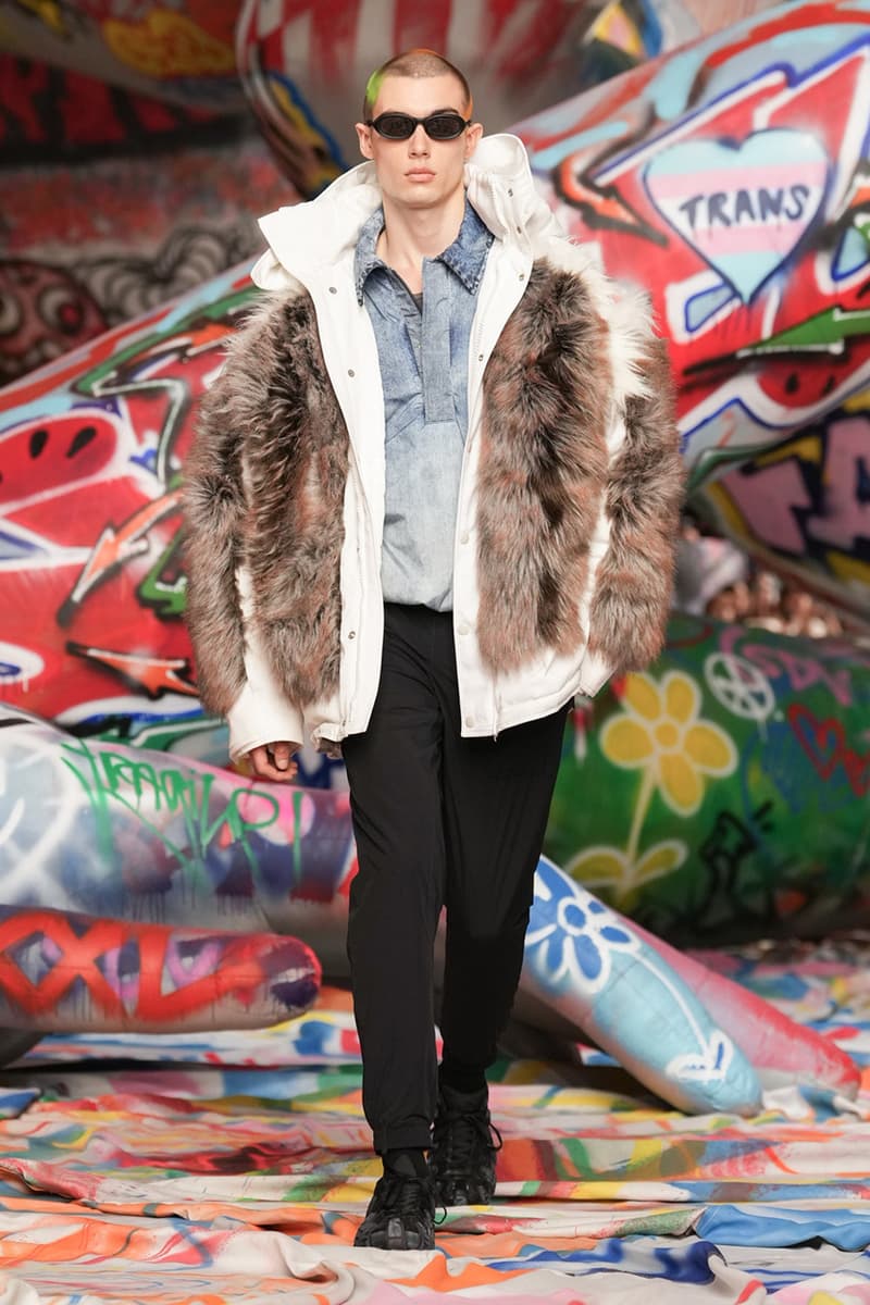 Diesel's Graffiti Filled Fall/Winter 2025 Runway | Hypebeast