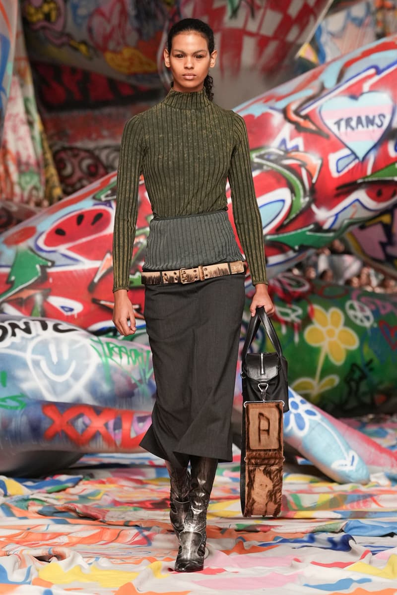 Diesel's Graffiti Filled Fall/Winter 2025 Runway | Hypebeast