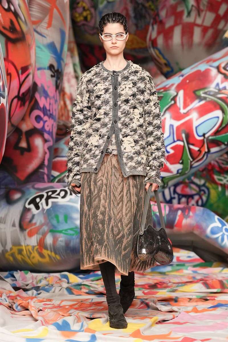 Diesel's Graffiti Filled Fall/Winter 2025 Runway | Hypebeast