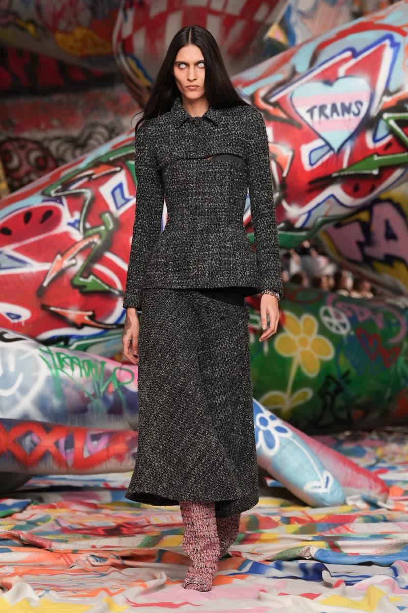 Diesel's Graffiti Filled Fall/Winter 2025 Runway | Hypebeast