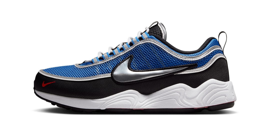 Nike Air Zoom Spiridon Signal Blue HF9117-400 Release | Hypebeast