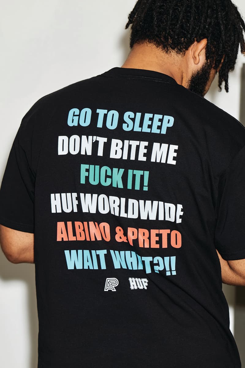 Albino & Preto and HUF Square Off in Sportswear Capsule | Hypebeast