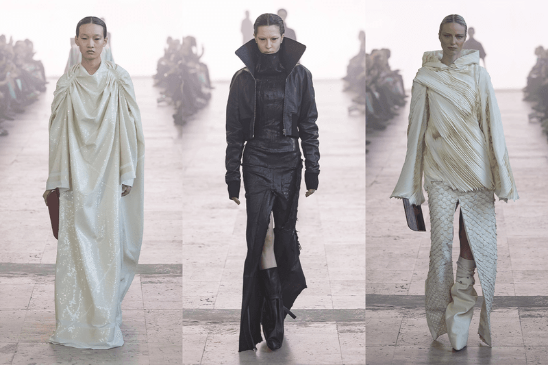Rick Owens "Concordians" FW25 Paris Fashion Week Collection | Hypebeast