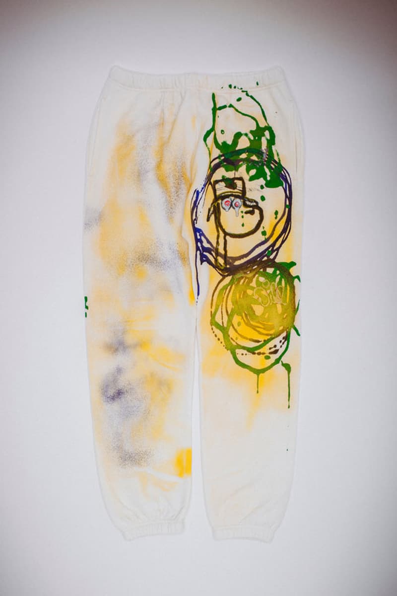 Jason Dill's Hand-Painted Sweatpants Are Fucking Awesome | Hypebeast