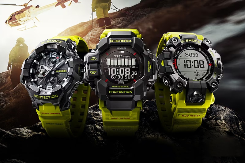 G-SHOCK Pays Homage to Emergency Rescue Teams With New Master of G ...